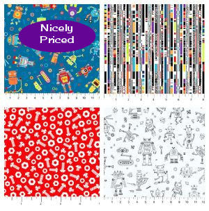 Rollicking Robots – Quilters Candy Shoppe